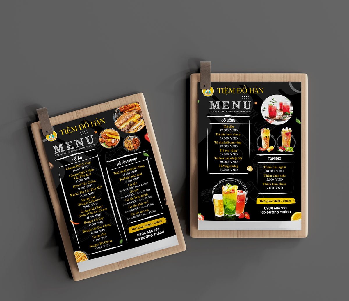 In Menu - Xưởng In Trí Nhân